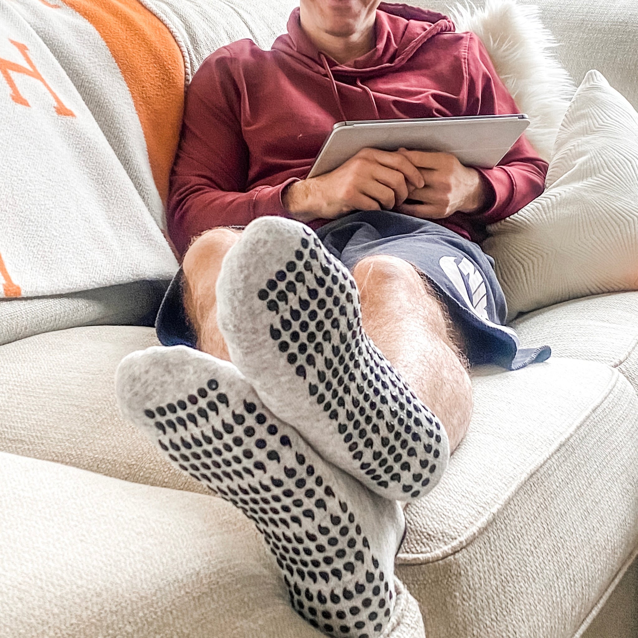 Shop Non-Slip Grip Socks with a Mental Health Mission – GripCity Socks